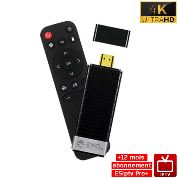 Android TV Stick EVO T2 - Abonnement IPTV - SMART TV | MEGA PC