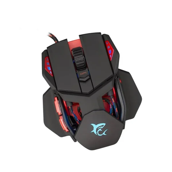 Souris gamer White Shark MOUSE GM-9002 LANCELOT - 6400 DPI - Souris pc ...