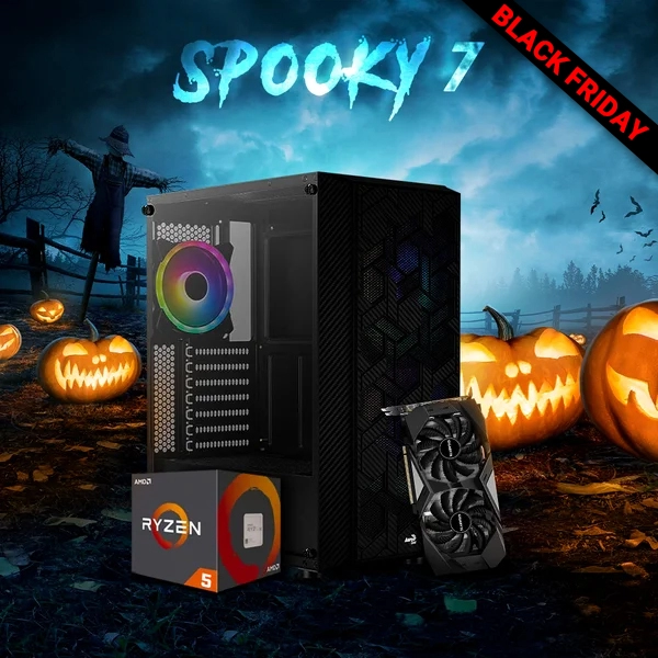 Pc Gamer Tunisie Spooky 7 | Ryzen 5 3600X | GTX 1660 OC | 8GB