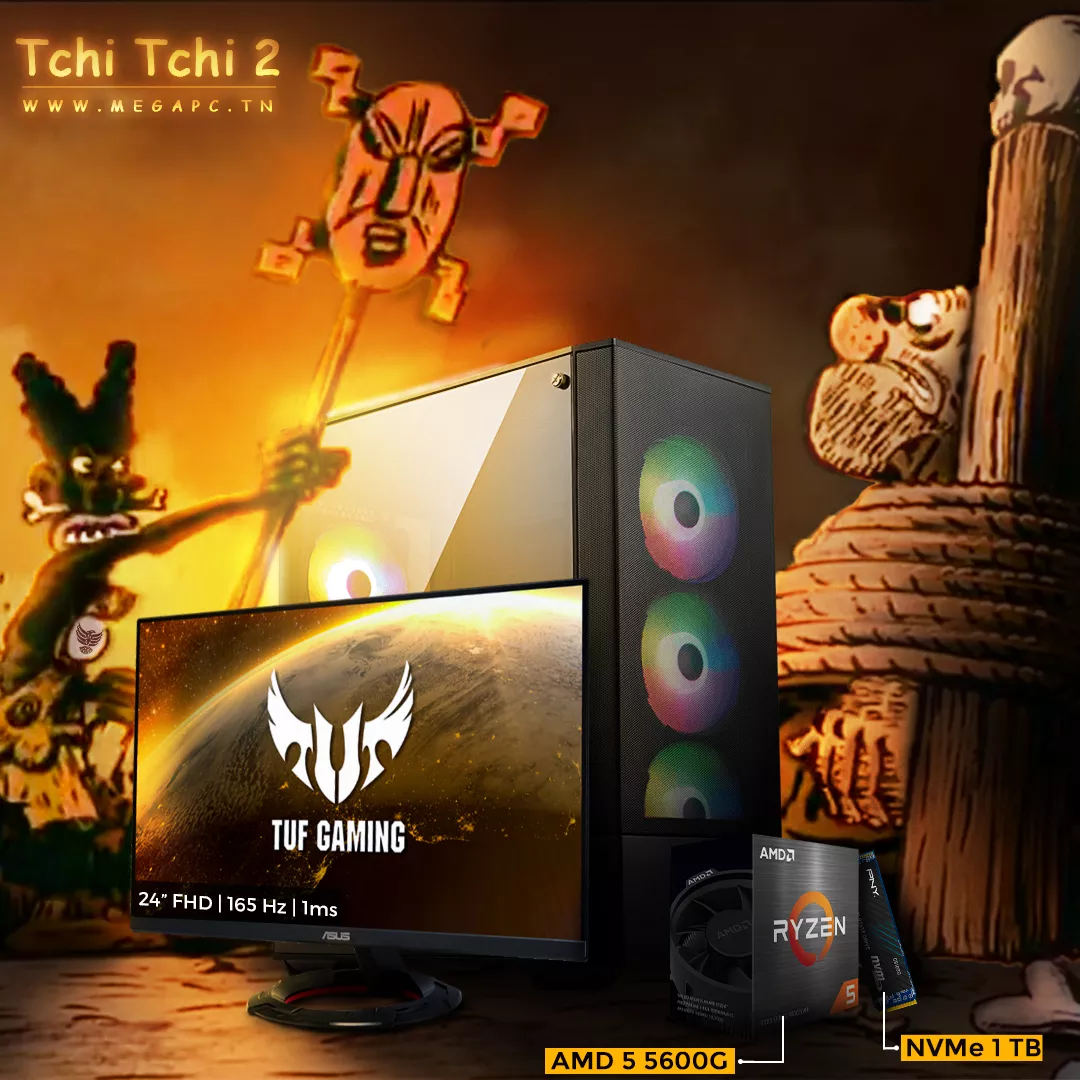Tchi tchi 2 | AMD 5 5600G | 32GB RAM | 1TB NVMe