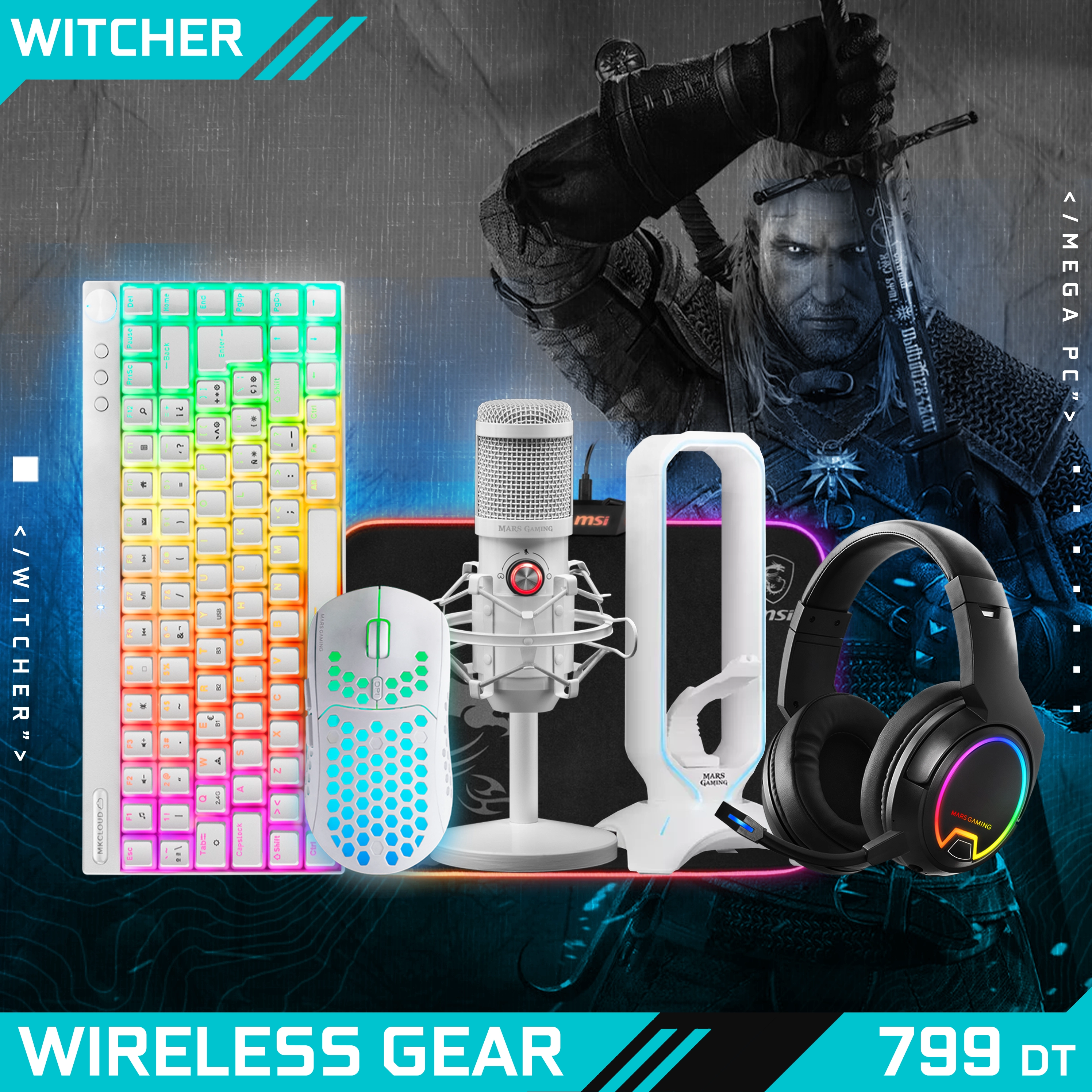 Wireless Gear: WITCHER