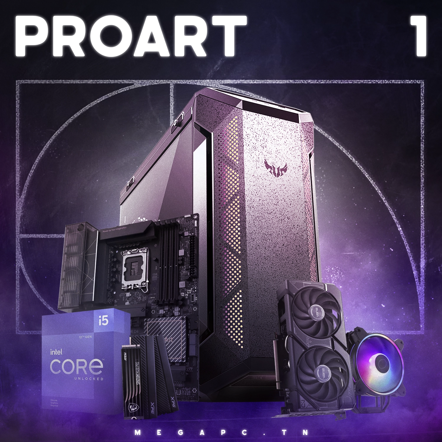 PROART 1 | Intel i5-12600K | RTX 4060 Ti 16GB | 32GB RAM | 1 TB NVMe