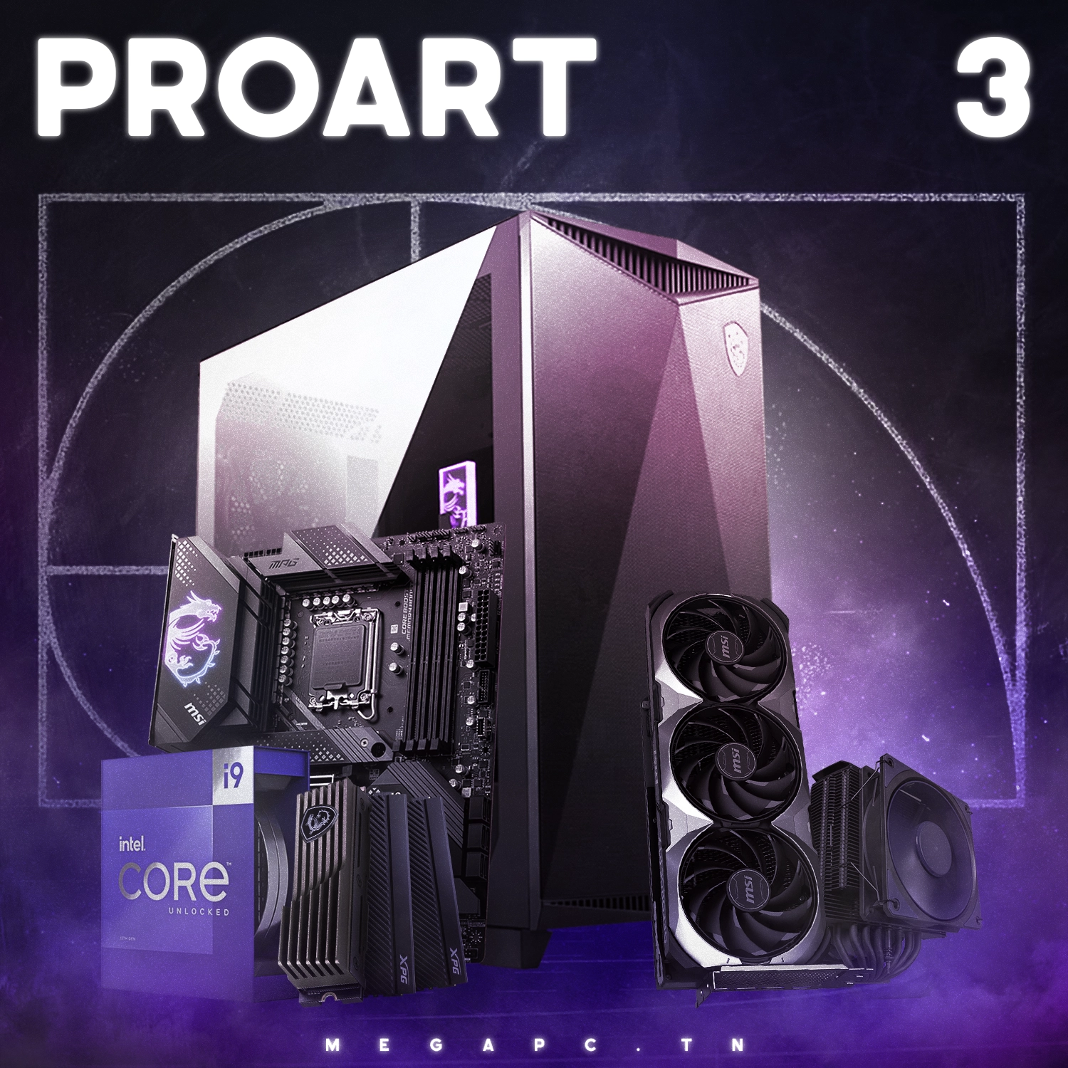 PROART 3 | Intel Core i9-13900K | RTX 4090 | 32GB RAM | 1 TB NVMe