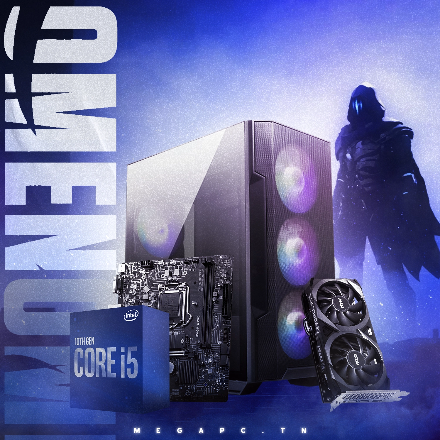 OMEN 2 | Intel I5-10400f | RTX 3050 | 16GB RAM | 500GB NVMe