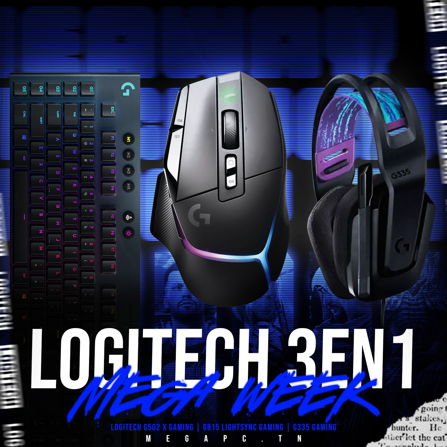 Combo Logitech 3 en 1