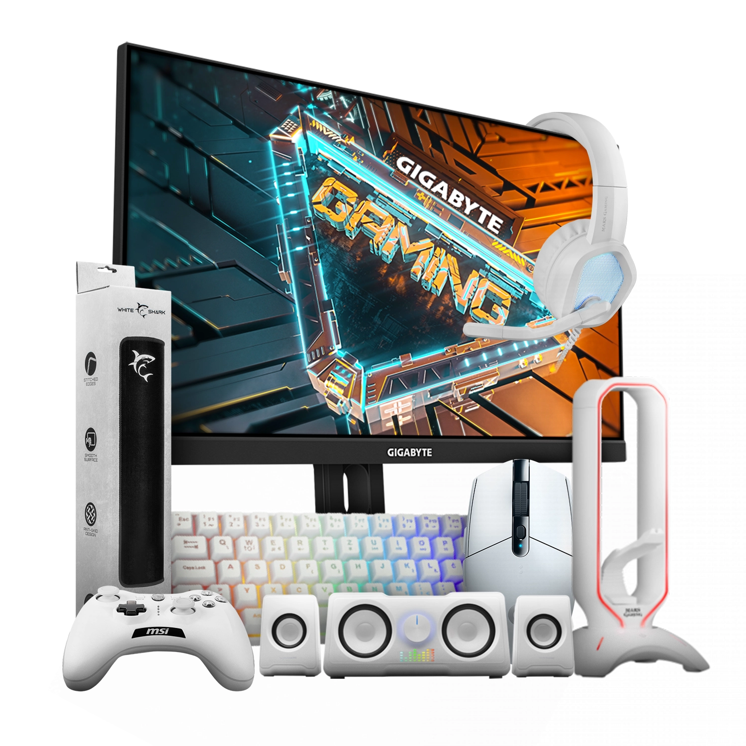Pack Accessoires | GIGABYTE G24F2 | LOGITECH G305 | MARS GAMING MHHPRO ...