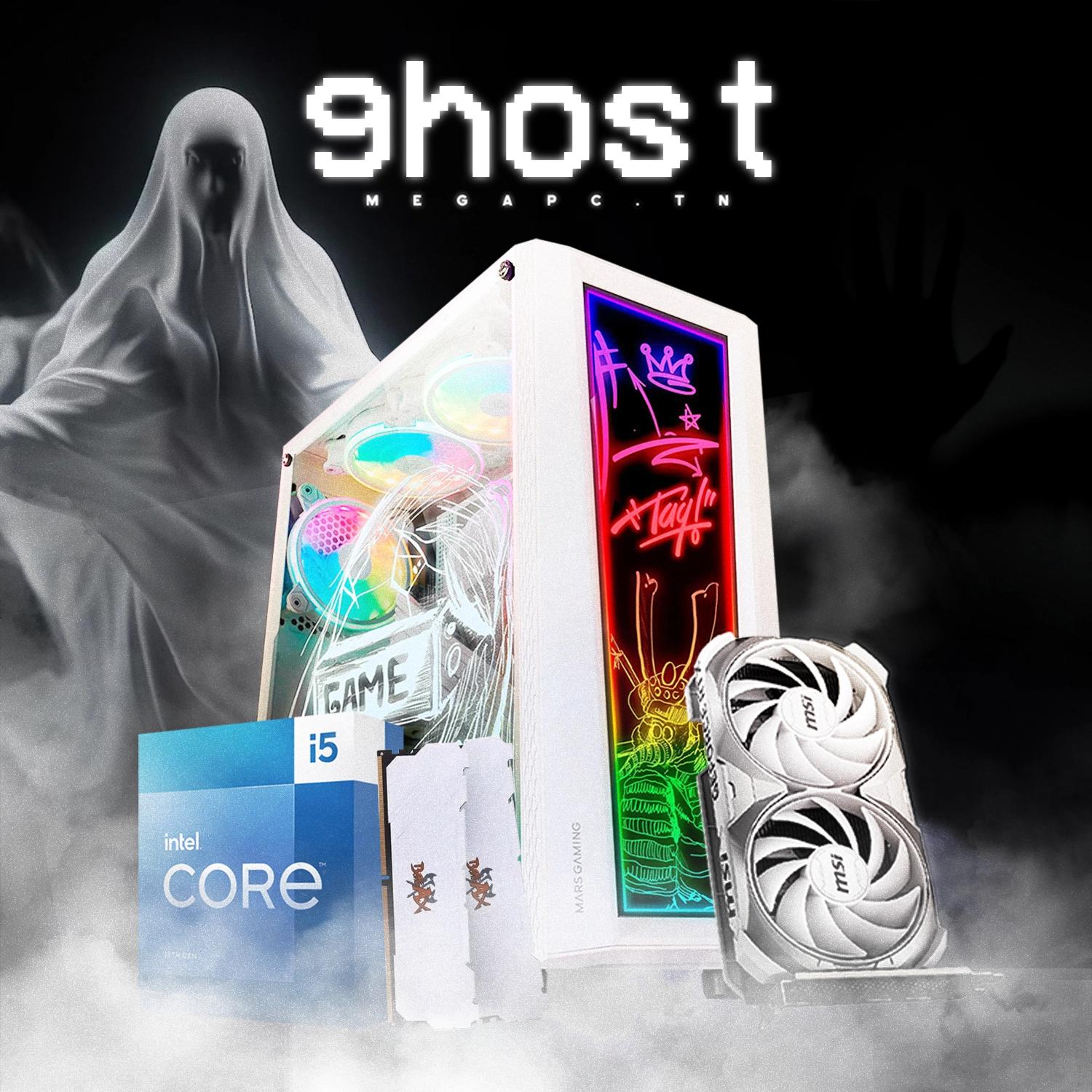 Ghost 4 | Intel I5-13400F | RTX 4060 8GB | 16GB RAM | 500 GB