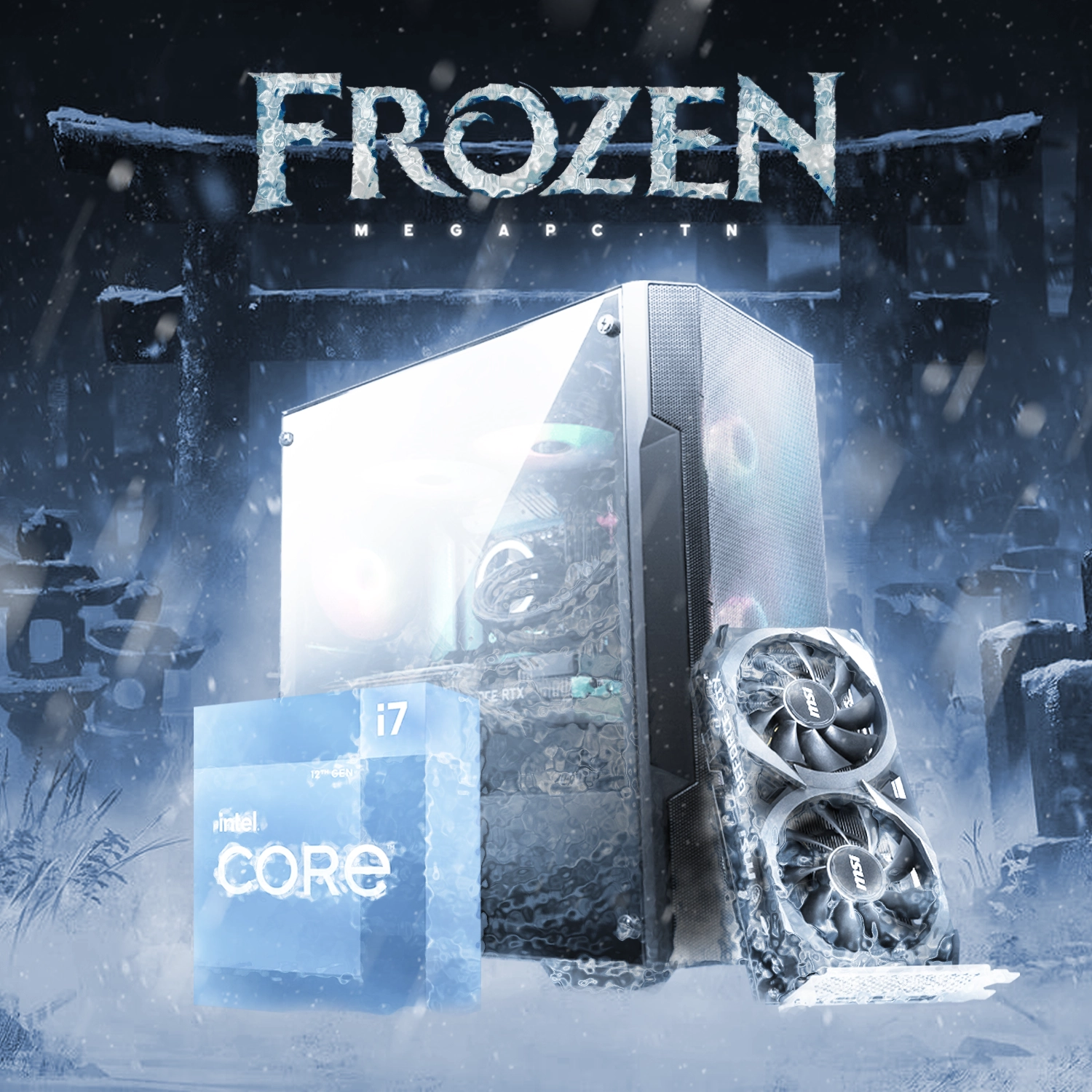 Frozen V5 | I7-12700 | RTX 3050 8GB | 32GB RAM | 500GB