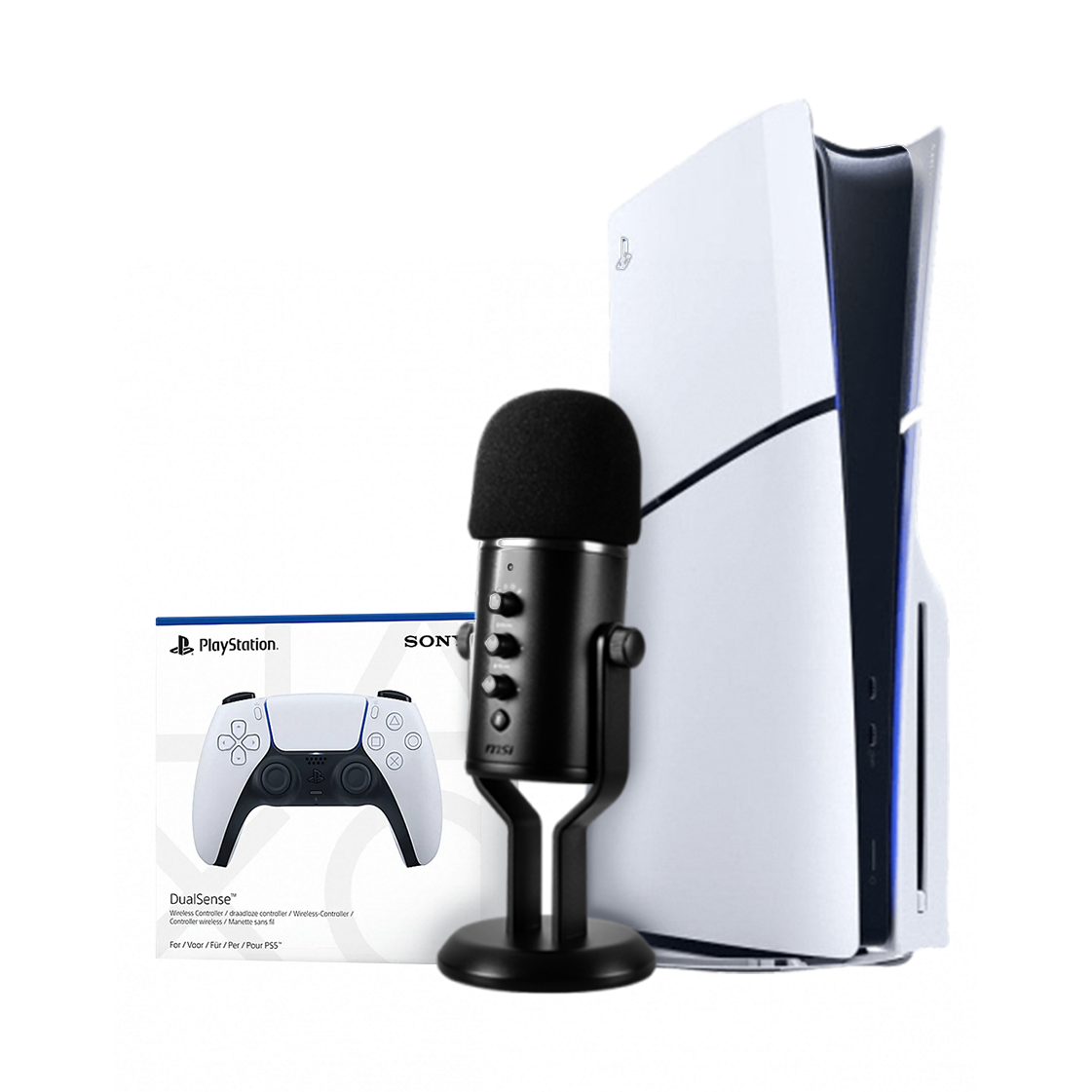 MSI IMMERSE GV60 STREAMING MIC + + Sony PlayStation 5 Slim | MEGA TUNISIE