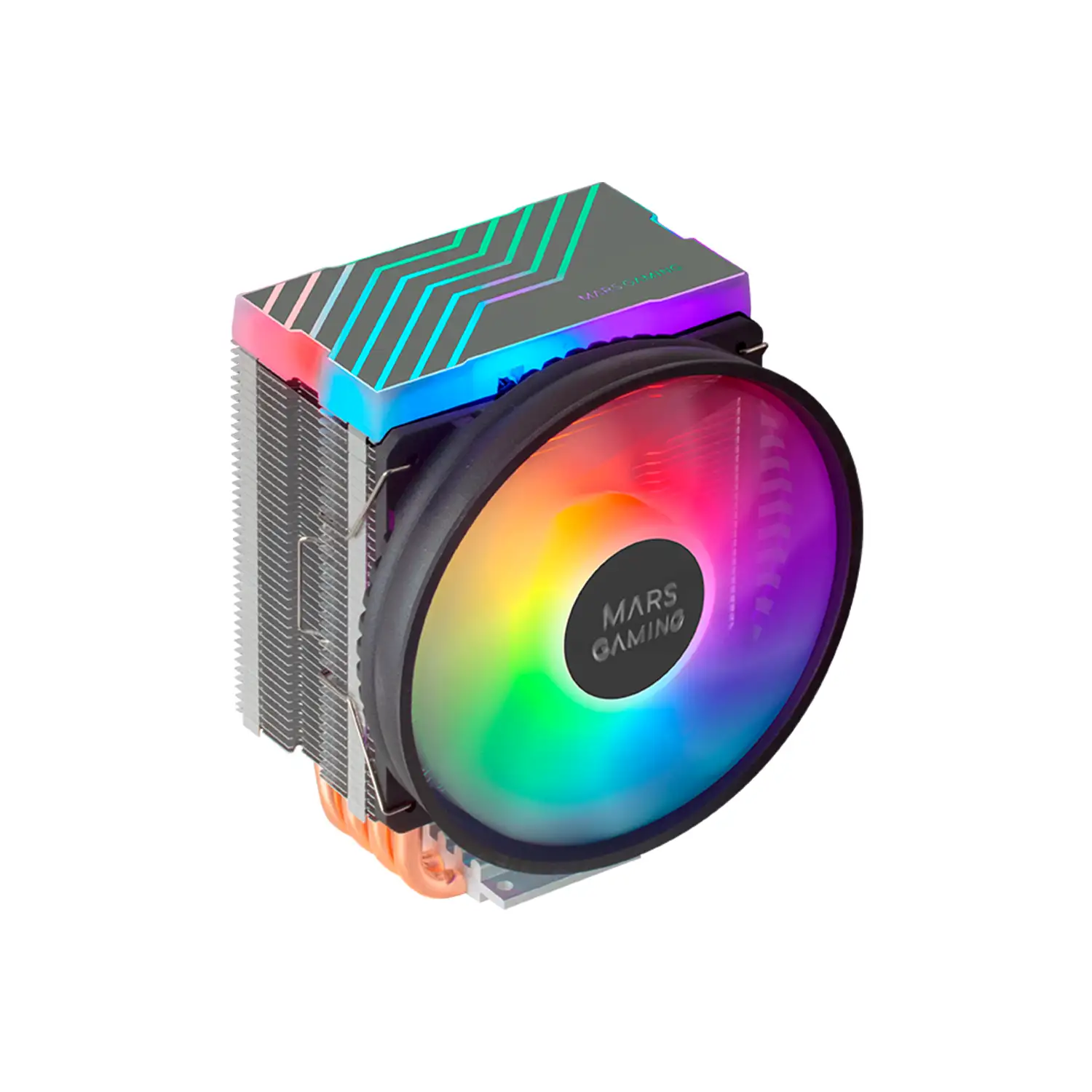 MARS GAMING MCPU44 CPU COOLER, DUAL ARGB, SILENT | MEGA PC | GIGA TECH ...