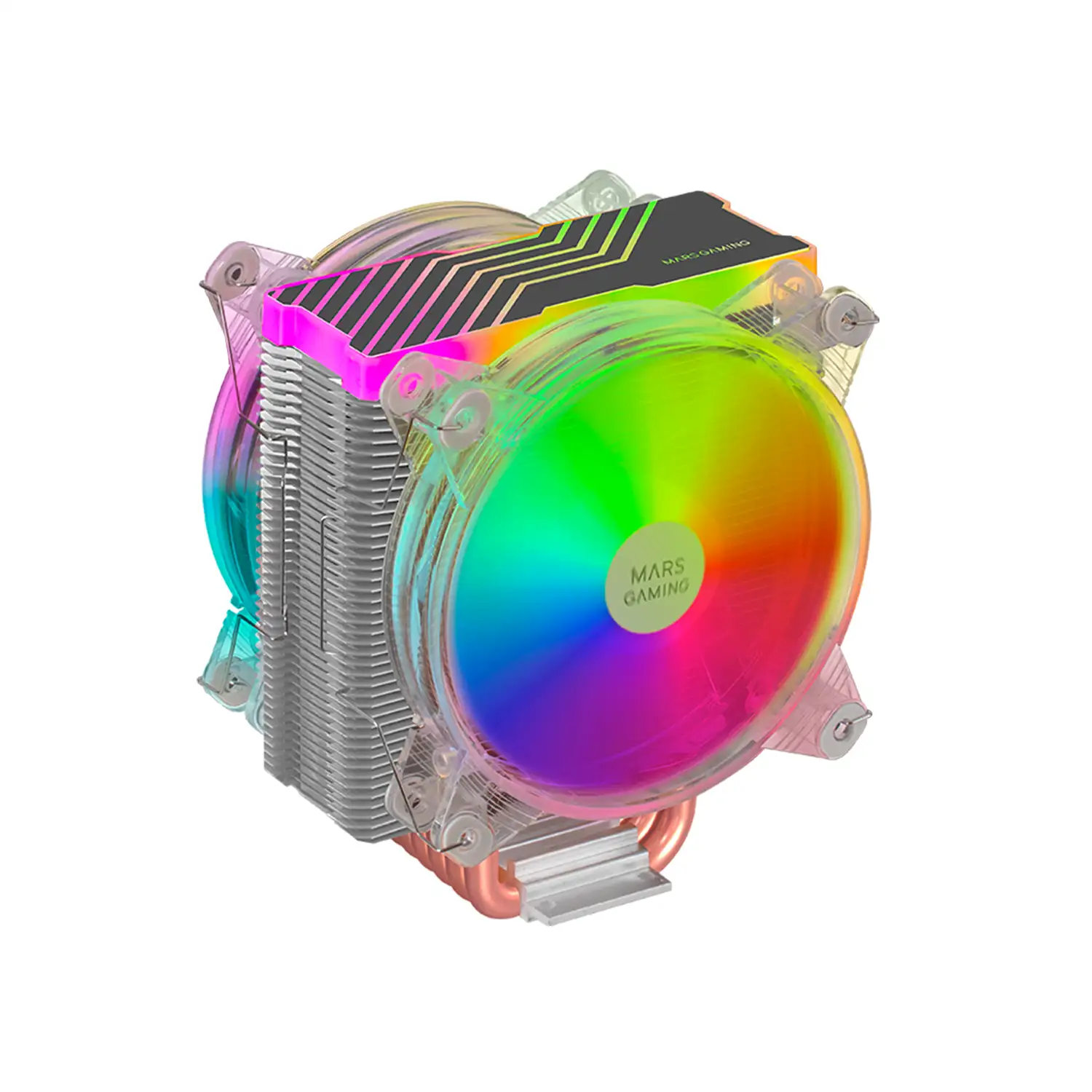 MARS GAMING MCPU66 CPU COOLER, DUAL ARGB, DUAL 12C | MEGA PC | GIGA ...