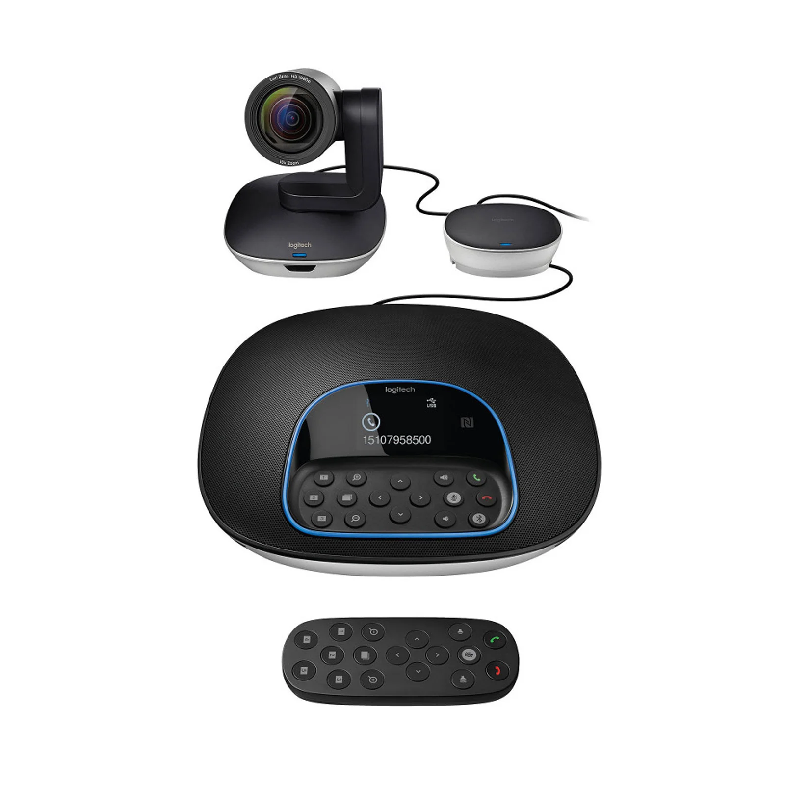 Système de Visioconférence Logitech GROUP | Full HD 1080p, Zoom x10 ...