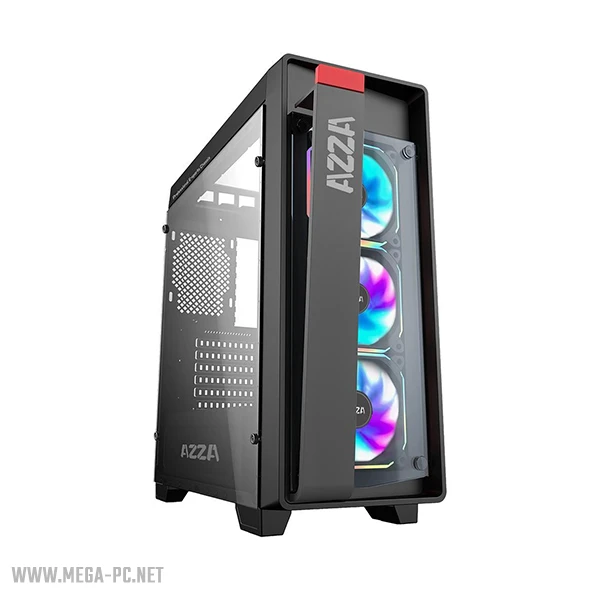 Boîtier PC Gamer AZZA Obsidian 270 - Boitier Pc gamer Tunisie